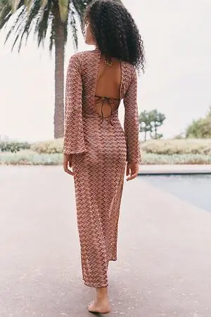 PALMACEA 100% Cotton Midi Dress