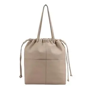 LLOYD BAKER LONDON Salona Leather Shoulder Bag Neutrals - Black