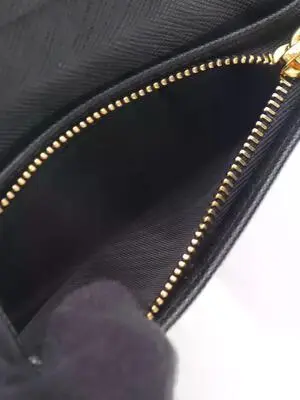 Prada Triangle-plaque Bi-fold Wallet