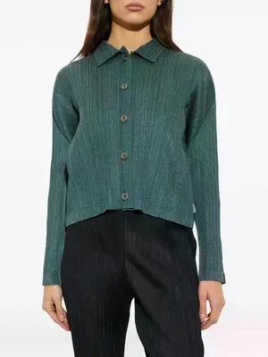 Issey Miyake Pleated Cardigan