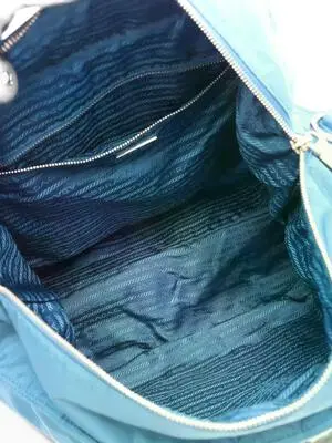 Prada 2000s Logo-plaque Tote Bag