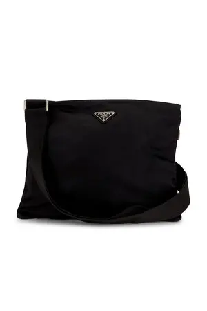 Prada Tessuto Mini Flat Messenger Bag