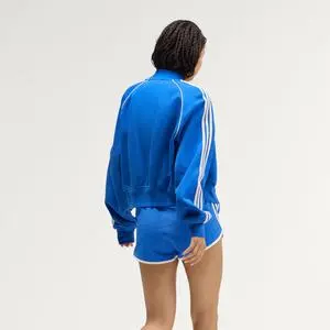 Adidas Adisignature Sst 3 Stripes Full Zip Jacket - Blue