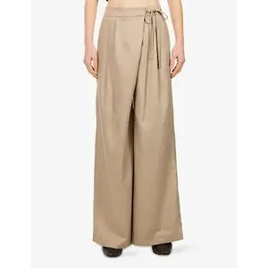 4TH & RECKLESS Beatrice Wide-leg Woven Trousers