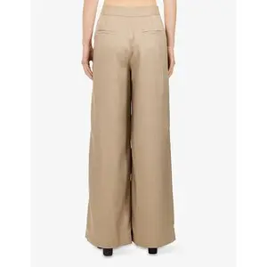 4TH & RECKLESS Beatrice Wide-leg Woven Trousers