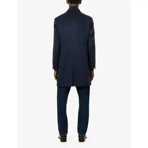Corneliani Single-breasted Cashmere Coat