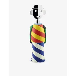 ALESSI Alessandro Twirl Chrome-plated Zamak Corckscrew - Multicolour