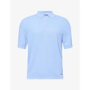 BELIER Hollis Textured Knitted Shirt - Sky