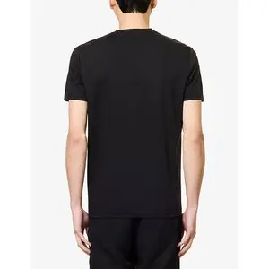 BELIER Crest Embroidered Mercerised Cotton T-shirt