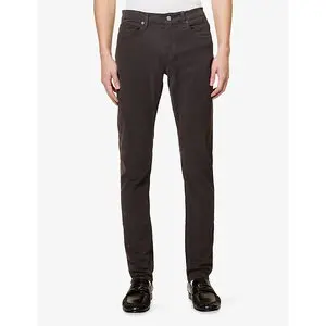 FRAME L'homme Slim Brushed-twill Stretch-denim Jeans