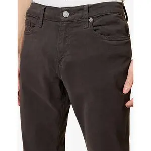 FRAME L'homme Slim Brushed-twill Stretch-denim Jeans