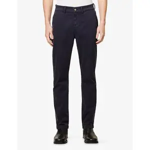 7 For All Mankind Slimmy Tapered Luxe Performance Plus Stretch-woven Chinos