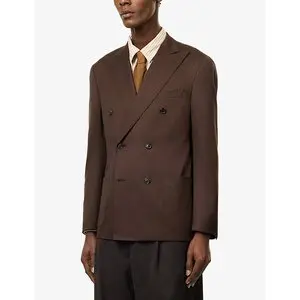 Corneliani Double-breasted Wool Jacket