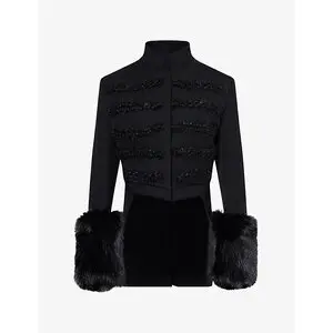 DARKPARK Moss Napoleon Wool Jacket