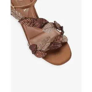Carvela Eleganza Heeled Faux-leather Sandals