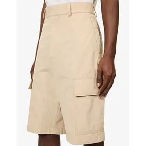 Bottega Veneta Flap-pocket Cotton Shorts