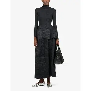 CFCL Pottery Glitter Ribbed-knit Top