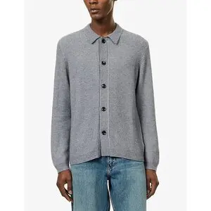 Paige Ribbed Wool-blend Cardigan