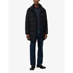 Corneliani Technical Padded Poplin Coat