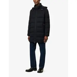 Corneliani Technical Padded Poplin Coat