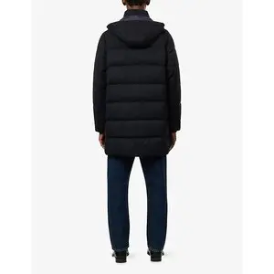 Corneliani Technical Padded Poplin Coat