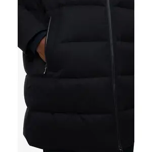 Corneliani Technical Padded Poplin Coat