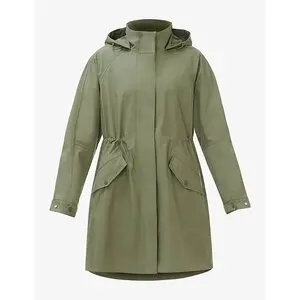 Sweaty Betty Motion Mid-length Shell Parka - Brackengreen