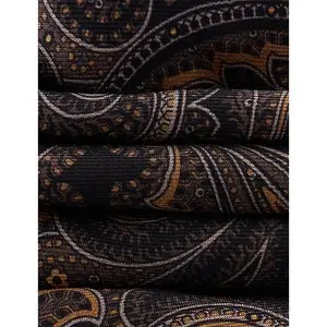 Corneliani Paisley Print Silk Tie