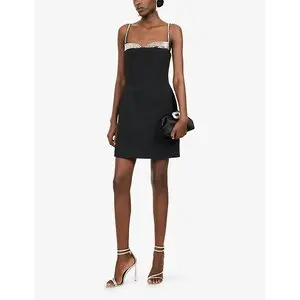 Simkhai Maeva Embellished Bustier Mini Dress
