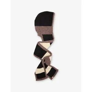 UGG Hooded Knitted Scarf - Black Multi
