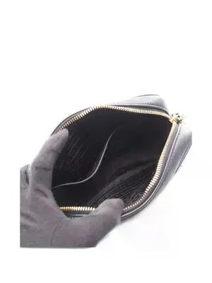 Prada 2010s Nappa Gaufre Chain Shoulder Bag