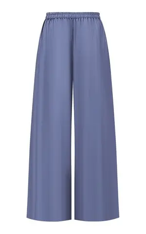 INTO THE EAST Silk Wide-leg Pants