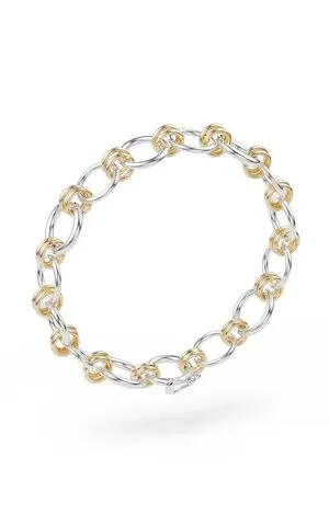 SPINELLI KILCOLLIN 18k Yellow Gold Paxton Sg Linked Bracelet 7 - Silver