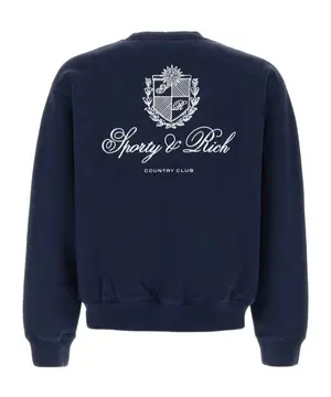 SPORTY  RICH Long-sleeve Sweatshirt