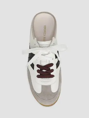 Veronica Beard Nicoline Leather Sneaker Mules