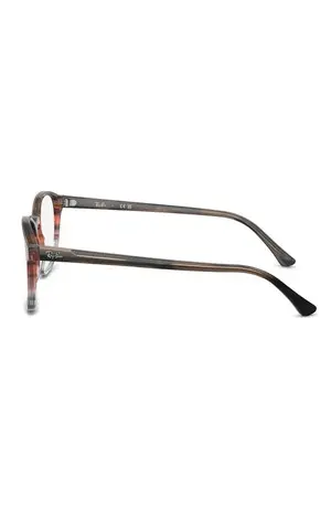 Ray-ban 52mm Phantos Optical Glasses - Brown Gradient