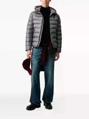 BLAUER. Adam Quilted Hooded Down Jacket