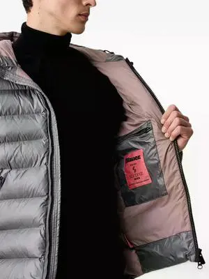 BLAUER. Adam Quilted Hooded Down Jacket