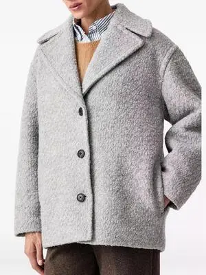 Marc O'polo Bouclé-texture Single-breasted Coat