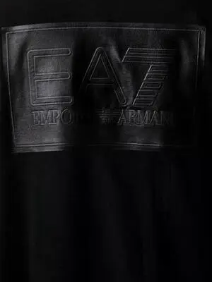 EA7 Logo-patch Zip-up Hoodie