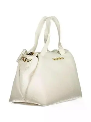 MARIO VALENTINO Grained-effect Logo-lettering Tote Bag