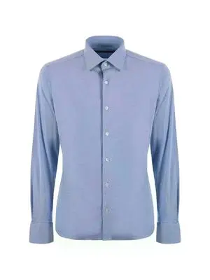 RRD Long-sleeve Button-up Shirt - Blue