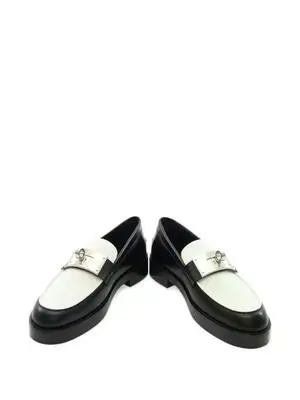 Hermès 2020s Kelly Buckle Leather Loafers