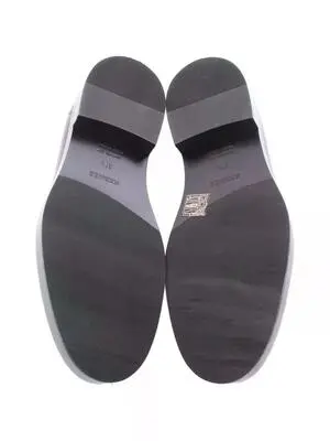 Hermès 2010s Kelly Buckle Leather Loafers