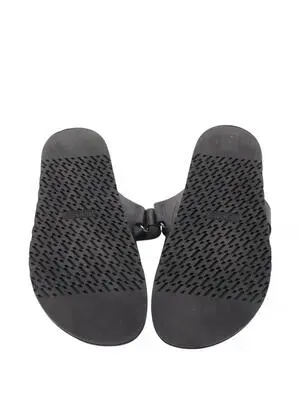 Hermès 2010s Siffle Leather Sandals