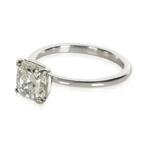 Tiffany & Co. 1.33 Ct Square Mixed Cut Diamond True Solitaire Engagement