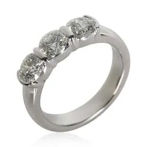 Tiffany & Co. 0.57 Ct Round Brilliant Diamond Engagement Ring