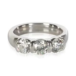 Tiffany & Co. 0.57 Ct Round Brilliant Diamond Engagement Ring - Platinum