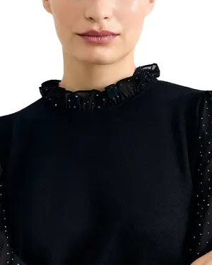 PHASE EIGHT Thea Hot Fix Embellished Mini Dress