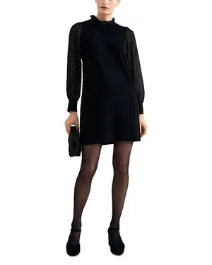 PHASE EIGHT Thea Hot Fix Embellished Mini Dress
